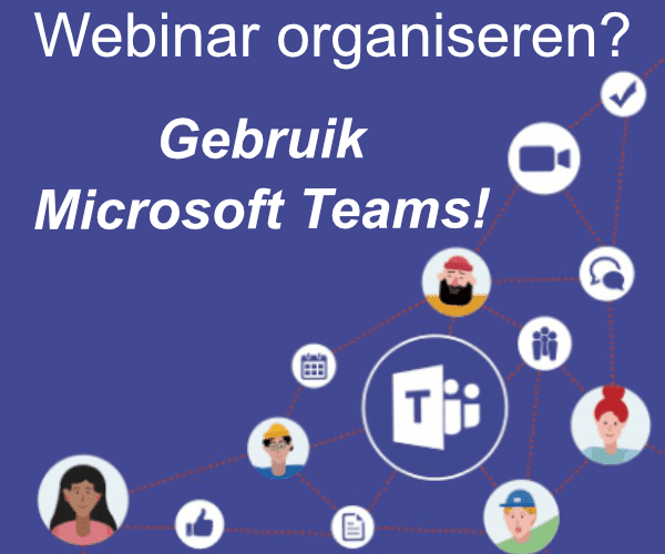 Webinars organiseren in Microsoft Teams - Puur ICT | De Microsoft 365 specialist uit het Noorden
